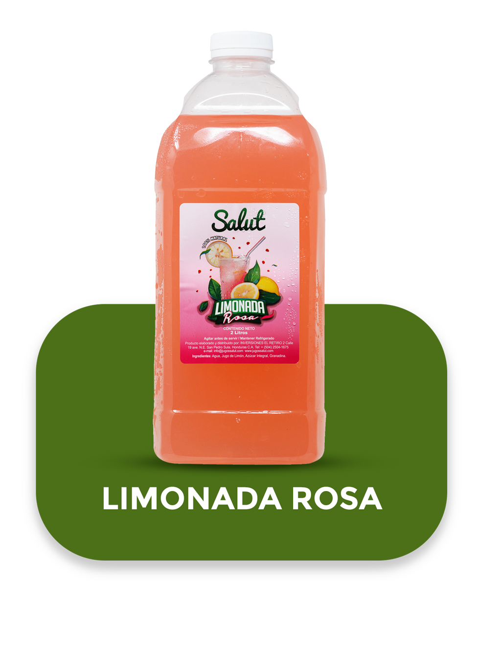 Limonada Rosa - Jugos Salut
